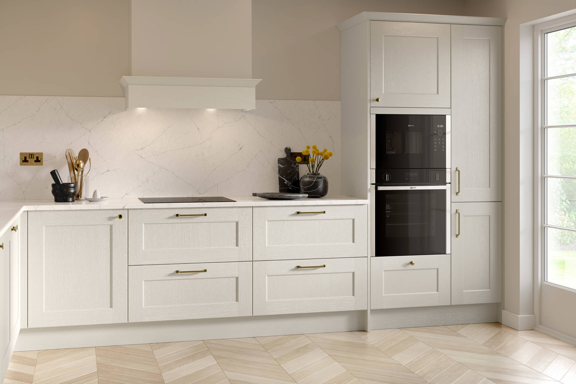 Dove Grey Belsay Kitchens | Second Nature