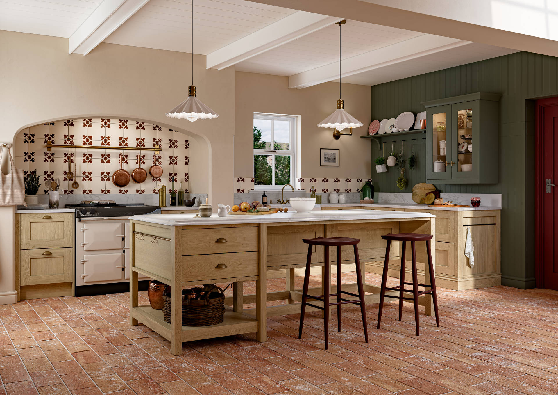 Mornington Shaker Oak Kitchens | Second Nature