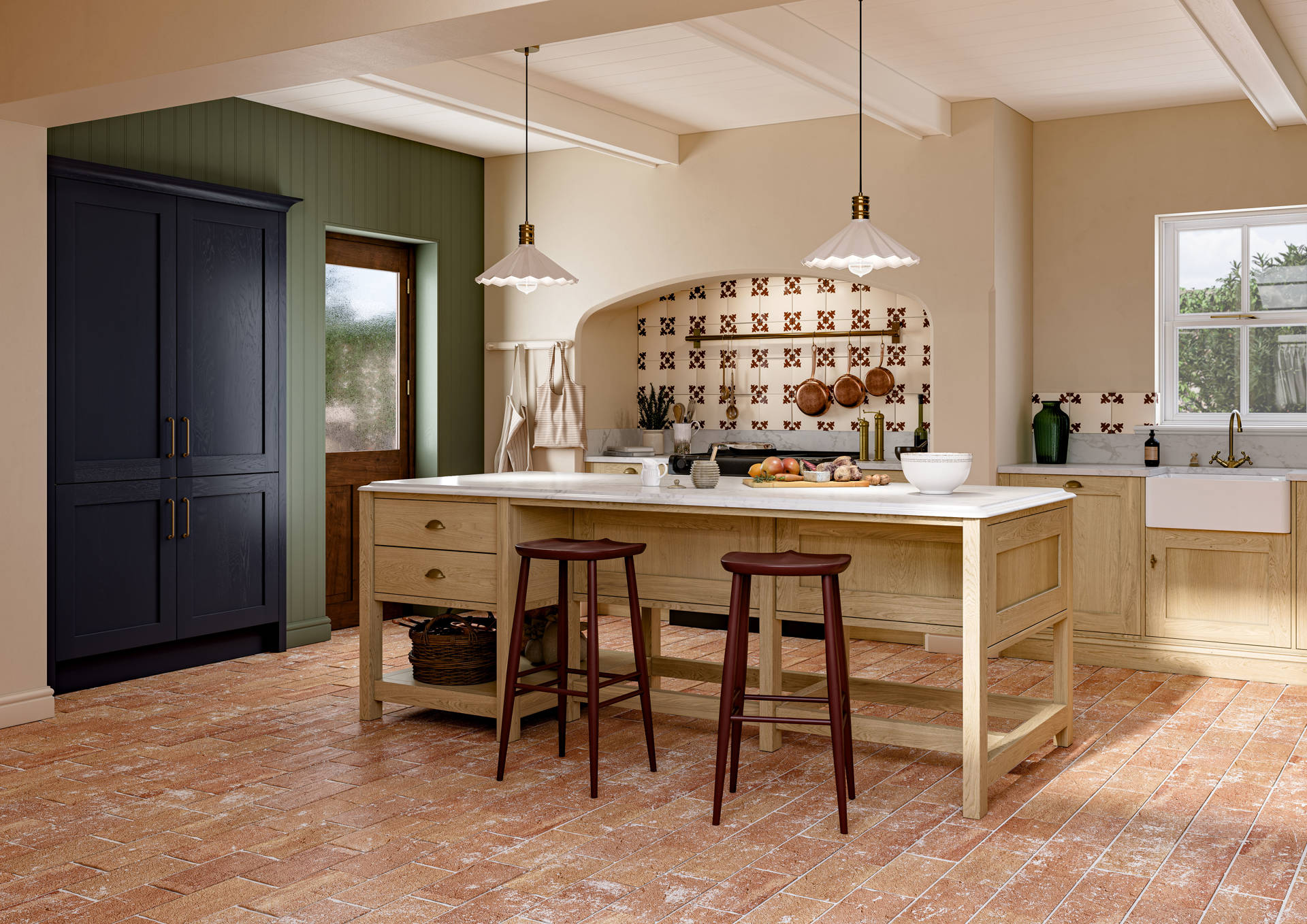 Mornington Shaker Oak Kitchens | Second Nature
