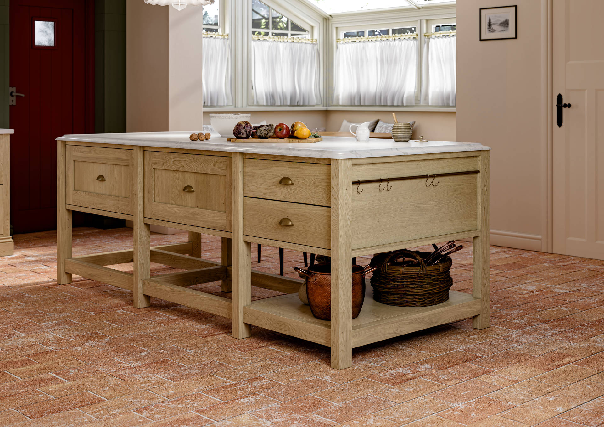 Mornington Shaker Oak Kitchens | Second Nature