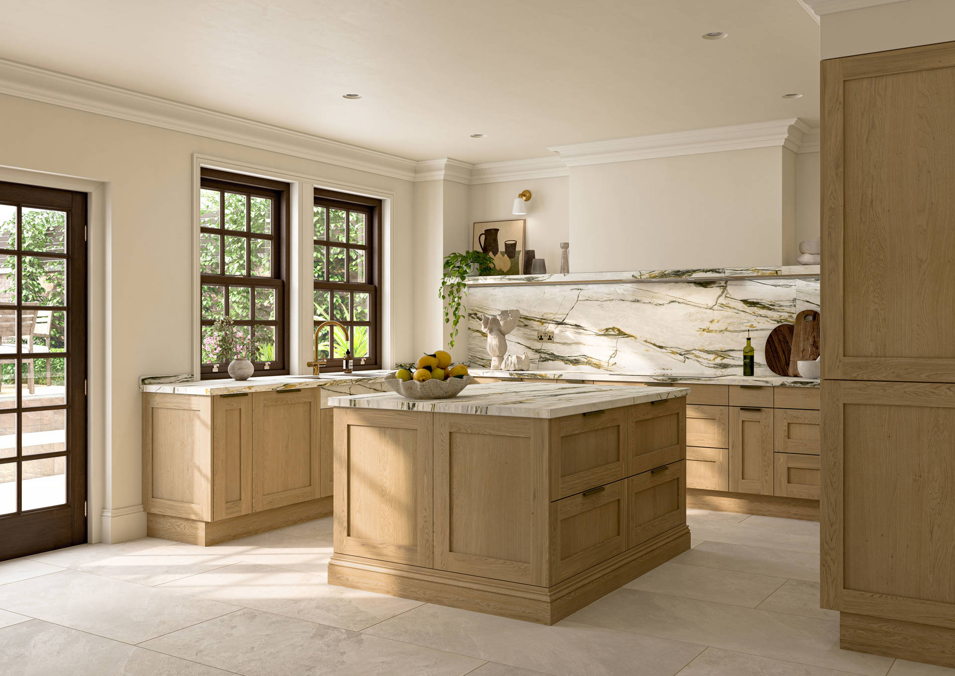 Mornington Shaker Oak Kitchens | Second Nature