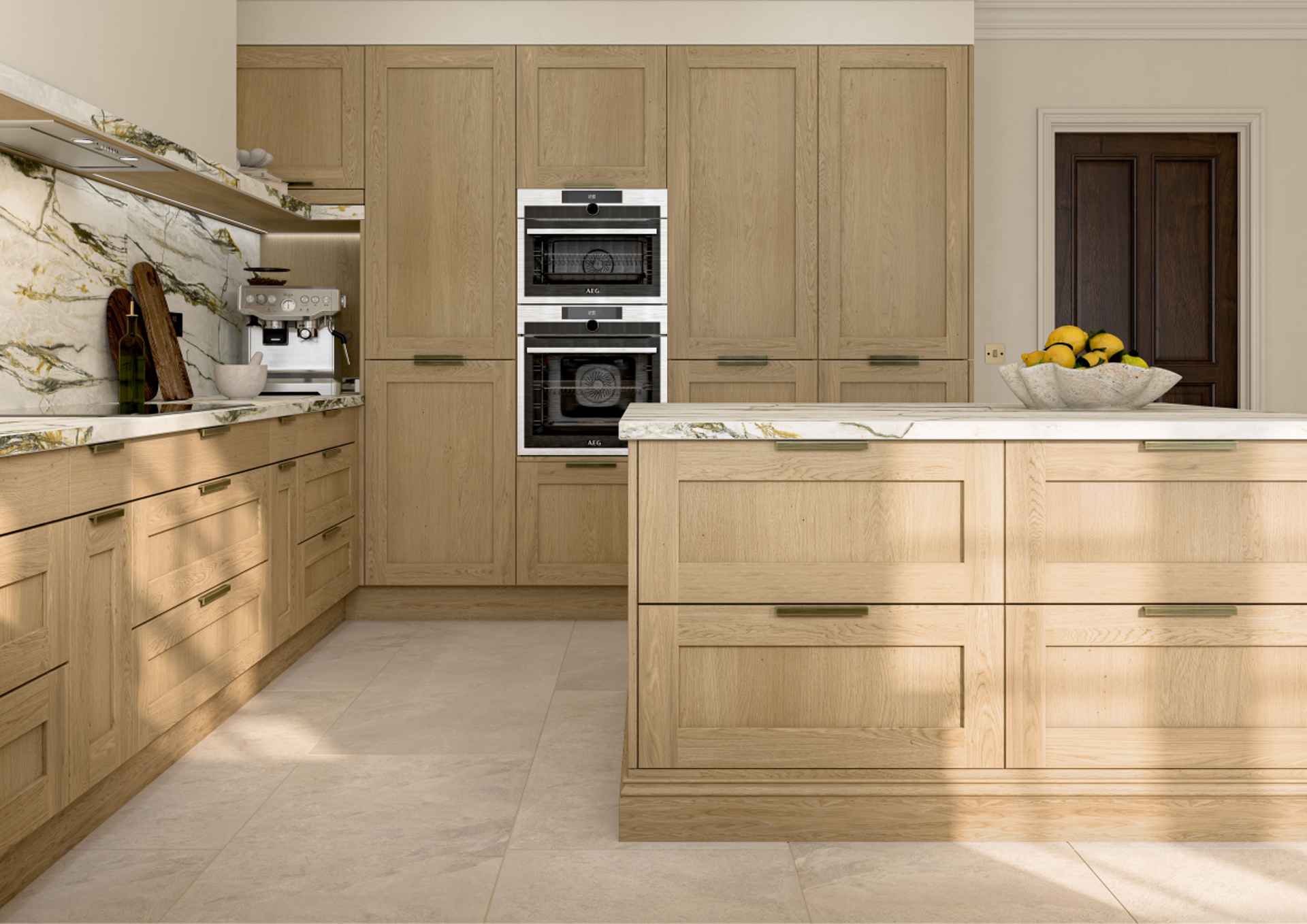 Mornington Shaker Oak Kitchens | Second Nature